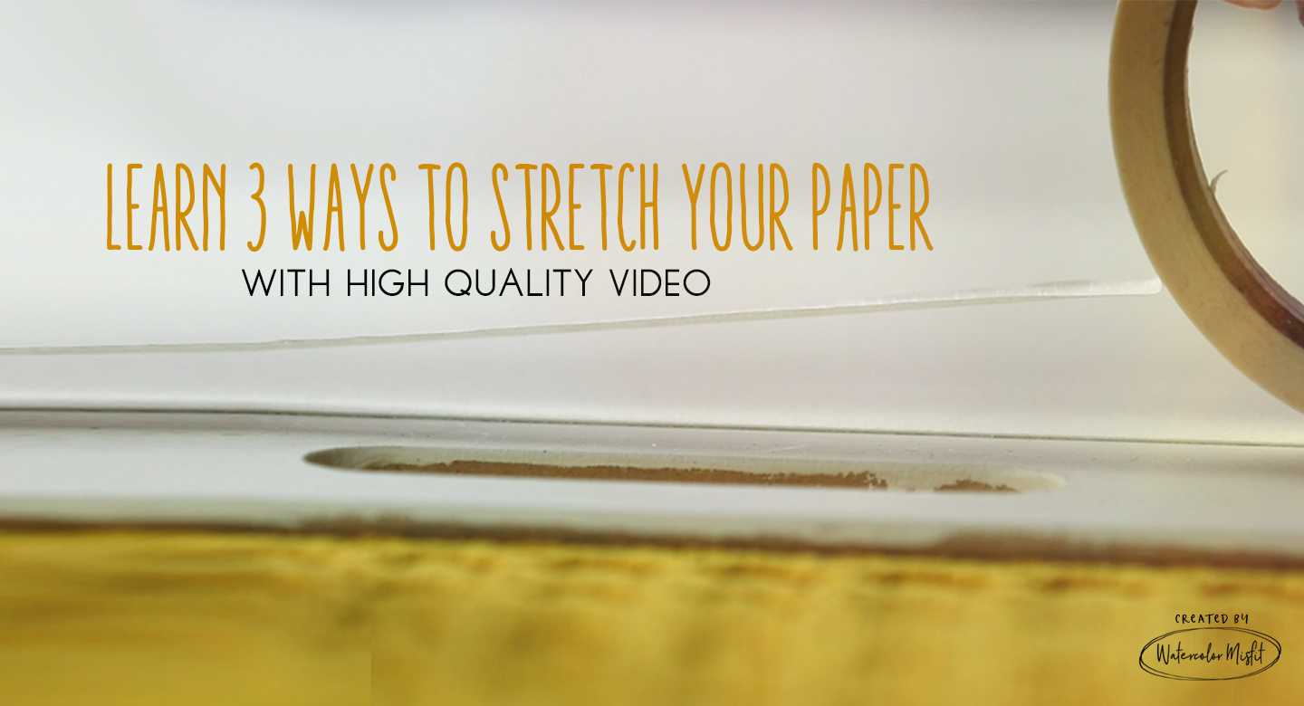 Course: Stretching Paper – Watercolor Misfit Land