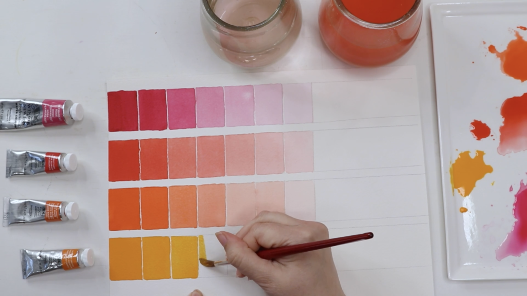 Create & Evaluate a Values Chart – Watercolor Misfit Land